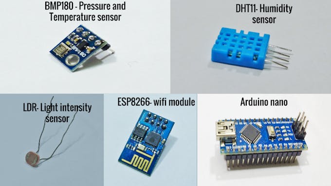 Personal Weather Station Arduino Esp8266 Thingspeak